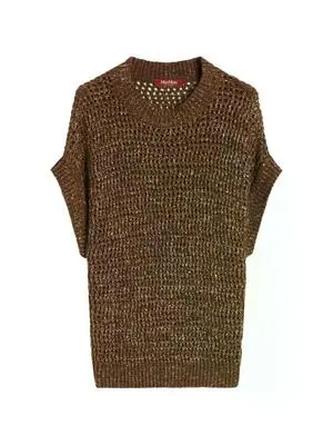 Max Mara Openwork Top