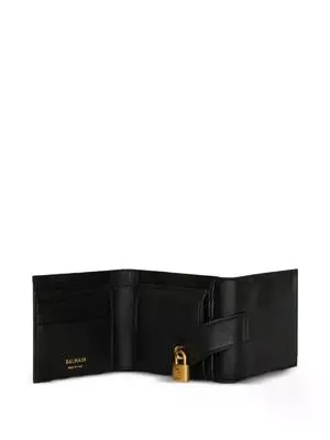 Balmain Trifold Padlock-detail Wallet