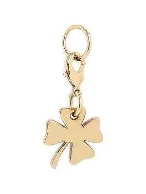 LANCEL Clover Bag Charm - Gold