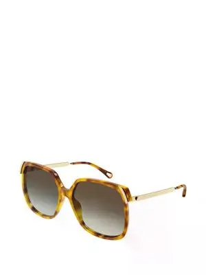 Chloé Aly Oversized-frame Sunglasses