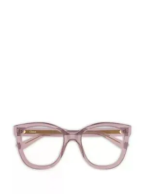 Chloé Cat-eye Frame Glasses - Pink