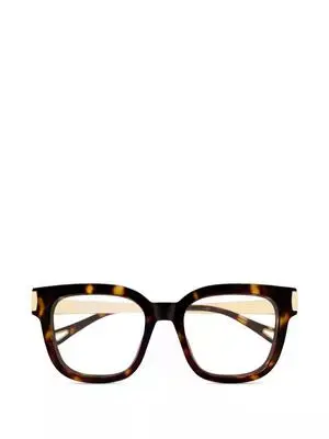 Chloé Square-frame Glasses - Brown