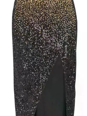Balmain Embroidered Long Dress
