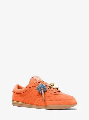 Michael Kors Contrast Stitching Sneakers For Women