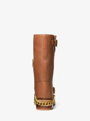 Michael Kors Cayden Leather Boot - Brown