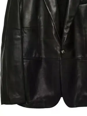 Giorgio Armani Leather Blazer