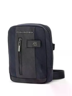 PIQUADRO Zip Pocket Shoulder Bag