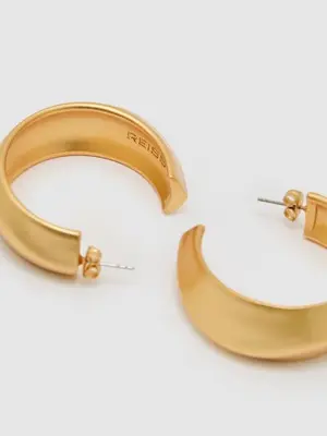 REISS Tara Twist Hoop Earrings
