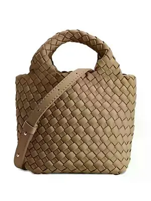 MARREA Mini Woven Tote Bag