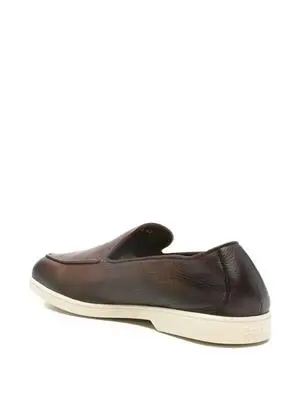 DOUCAL'S Leather Loafers - Brown