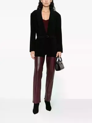 Norma Kamali Belted Blazer