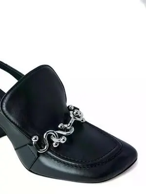 Sportmax Square-toe Heeled Pumps