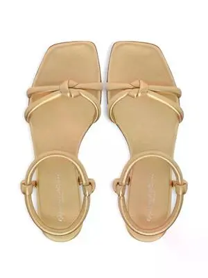 GIANVITO ROSSI Knotted Flat Sandals