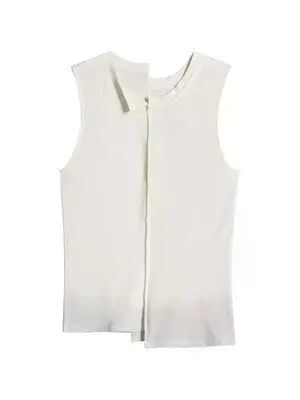 Y3 Sleeveless Seam Detail Top