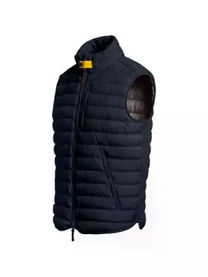 PARAJUMPERS Quilted Zip-up Gilet - Blue