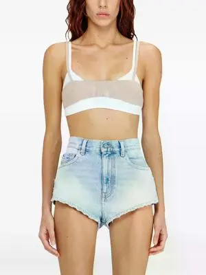 DIESEL® M-zelda Ribbed Panelled Top