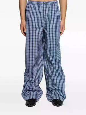 Vetements Check-pattern Trousers