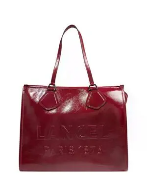 LANCEL L Zip Tote Bag - Red