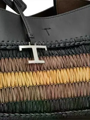 TOD'S Logo-plaque Tote Bag