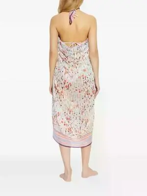 LANVIN Floral-pattern Beach Dress