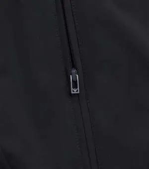 Emporio Armani Technical Jersey Hooded Jacket - Blue