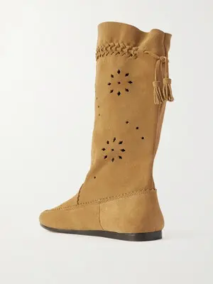 Isabel Marant Welky Laser-cut Suede Boots