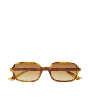 Chloé Judy Rectangle-Frame Sunglasses Tortoiseshell