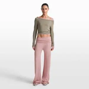 SKIMS Long Sleeve Boatneck Top