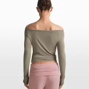 SKIMS Long Sleeve Boatneck Top