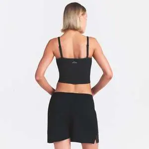 SKIMS Ribbed Seamless Cami Top - Obsidian