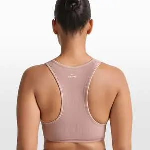 SKIMS Racer Front Bra Himalayan | Pink | | Nike Ribbed Seamless - Himalayan/ecru