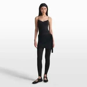 SKIMS Nike Matte V Line Stirrup Legging - Obsidian