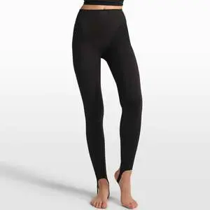 SKIMS Nike Matte V Line Stirrup Legging - Obsidian