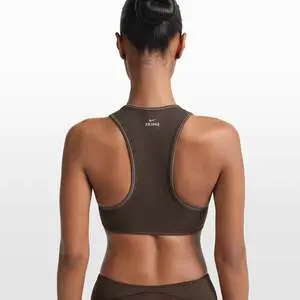 SKIMS Racer Front Bra Phoenix | Deep Neutral | | Nike Ribbed Seamless - Phoenix/truffle
