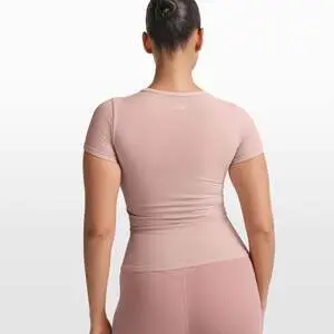 SKIMS Ribbed Seamless Baby T-shirt