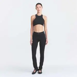 SKIMS 34" Straight Legging | Black | | Nike Ribbed Seamless