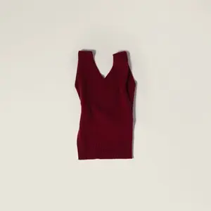 Miu Miu Cashmere Knit Vest - Lilla