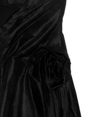 Acler Rosette Midi Dress