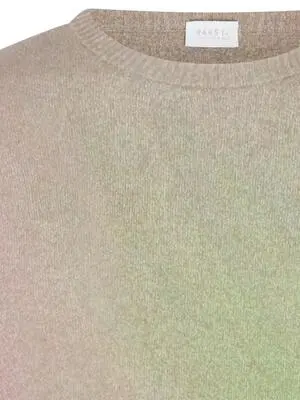 04651 / A TRIP IN A BAG Ribbed Crew-neck Sweatshirt