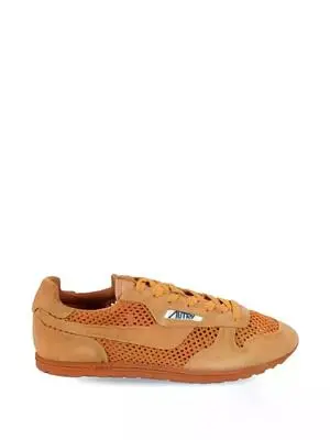AUTRY Windspin Logo-detail Sneakers - Brown