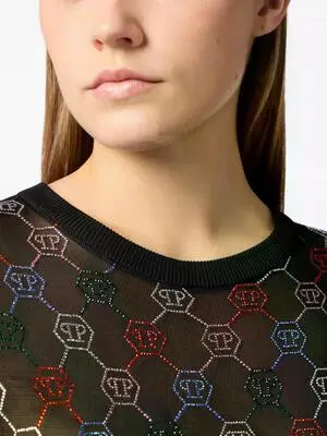 Philipp Plein Monogram Knit T-shirt