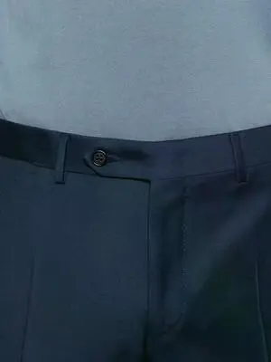 Canali Button Detailed Trousers