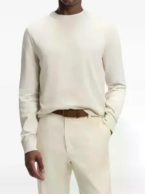 BOSS Crew-neck Sweater - White