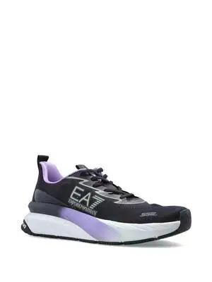 EA7 Logo Detail Sneakers - Blue