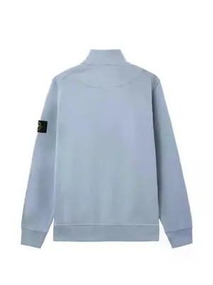 Stone Island Long-sleeve Zip Sweater - Blue