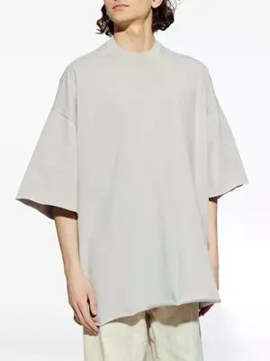 Rick Owens Raw-cut Short-sleeve T-shirt - Neutrals