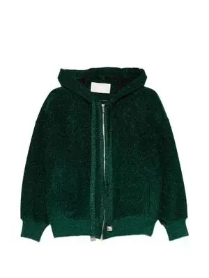 CIRCUS HOTEL Hooded Zip Knitwear