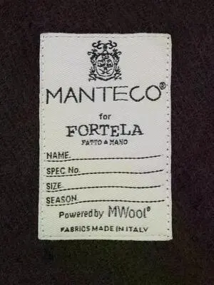 FORTELA Pepper Virgin Wool Overshirt