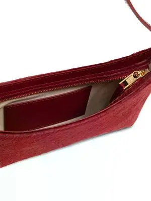 Jacquemus Le Bisou Adjustable Strap Leather Shoulder Bag - Red
