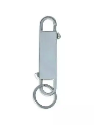 Rick Owens Rectangular Key Holder - Silver